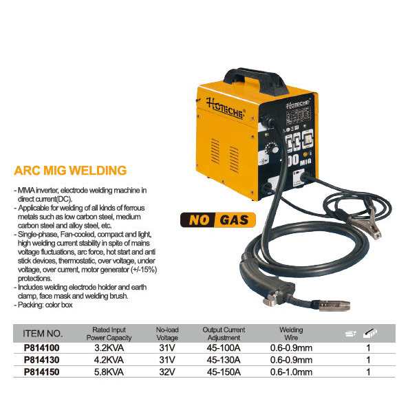 ARC MIG WELDING from China Manufacturer - SHAANXI HOTECHE POWERFUL ...
