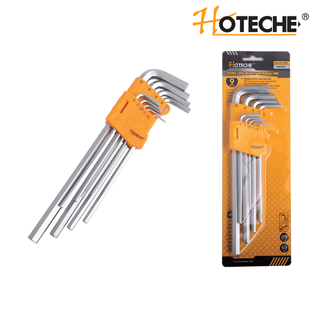 9PCS EXTRA LONG HEX KEY SET - Buy Product on Ningbo Hoteche Imp. & Exp ...